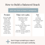 How to Build Balanced Snacks + 40 Snack Ideas from a Dietitian