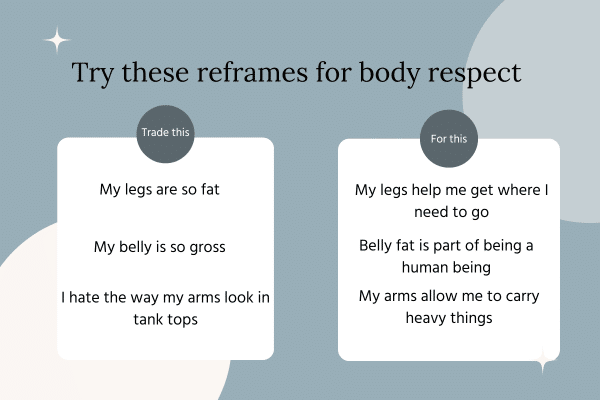 15 ways to respect your body even if you don’t love it yet