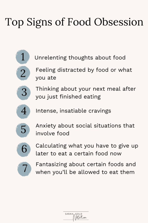 Obsessed with food? Here’s why plus 3 tips to end the obsession | Sarah ...