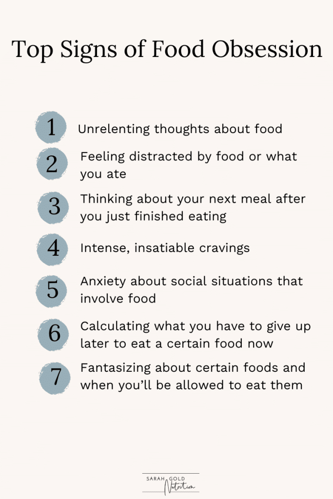 Obsessed with food? Here’s why plus 3 tips to end the obsession | Sarah ...